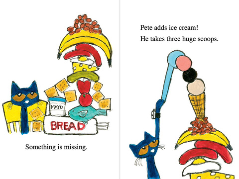 Pete the Cat: Pete's Big Lunch by James Dean on iBooks