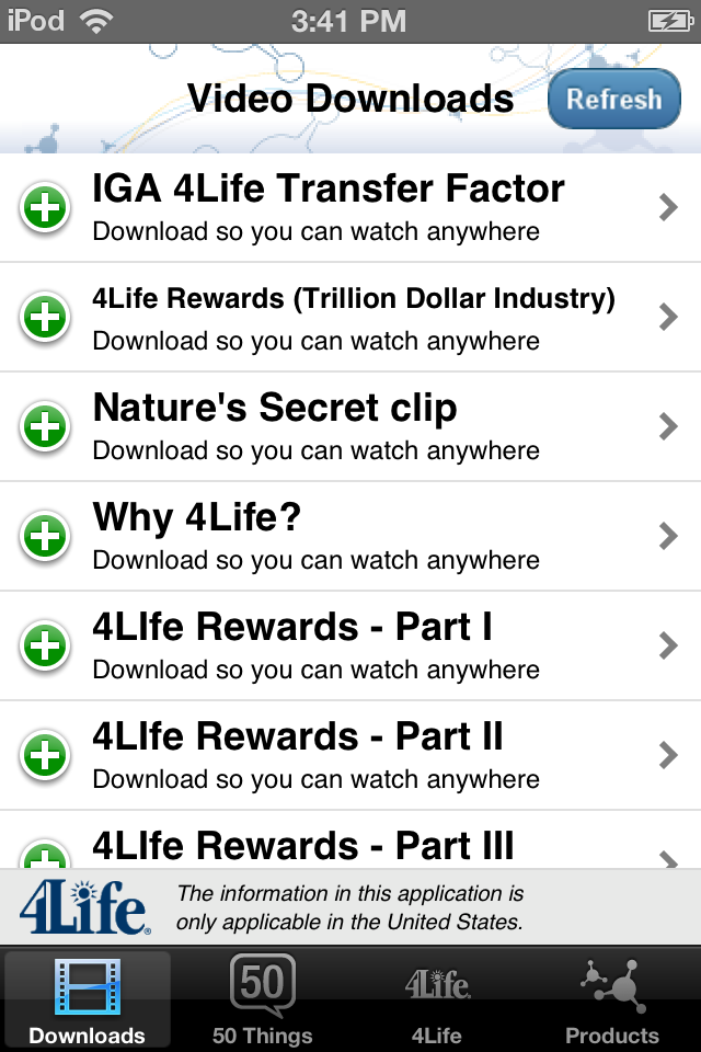 4Life Intro Health & Fitness Business free app for iPhone, iPad and ...