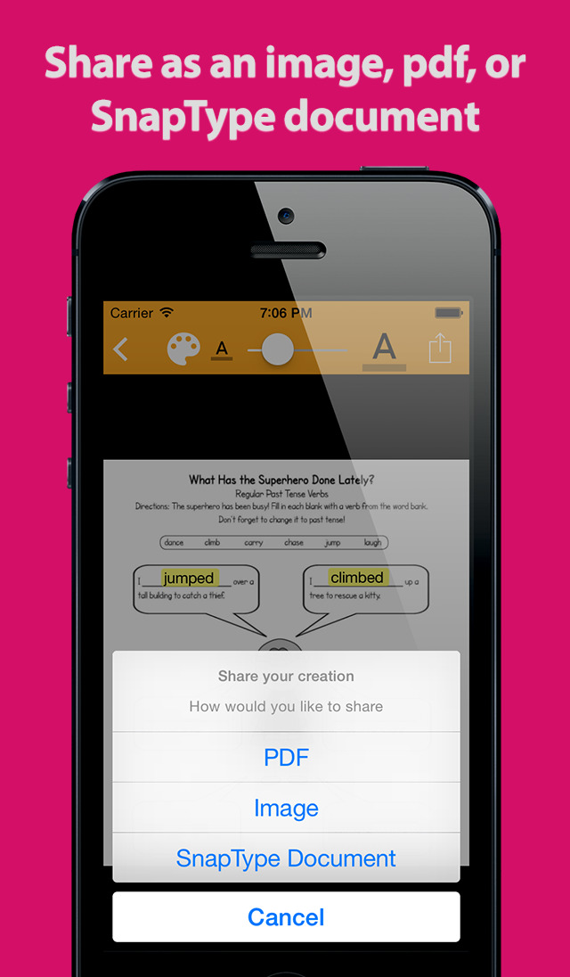 App Shopper: SnapType for Occupational Therapy (Education)