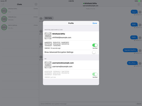 ChatSecure 4.0 ronronne et adopte OMEMO - LinuxFr.org
