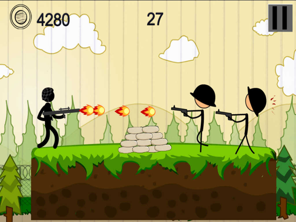 App Shopper: A Stickman Shooter - Sniper Vs Shooting Assassin Soldiers ...