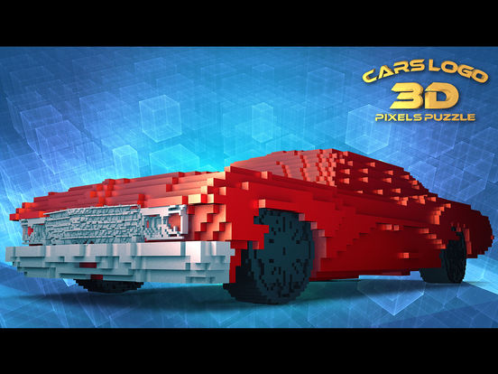 Cars Logo: 3D Pixel Puzzle | Apps | 148Apps