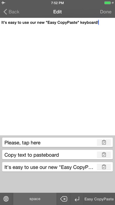 Easy CopyPaste screenshot