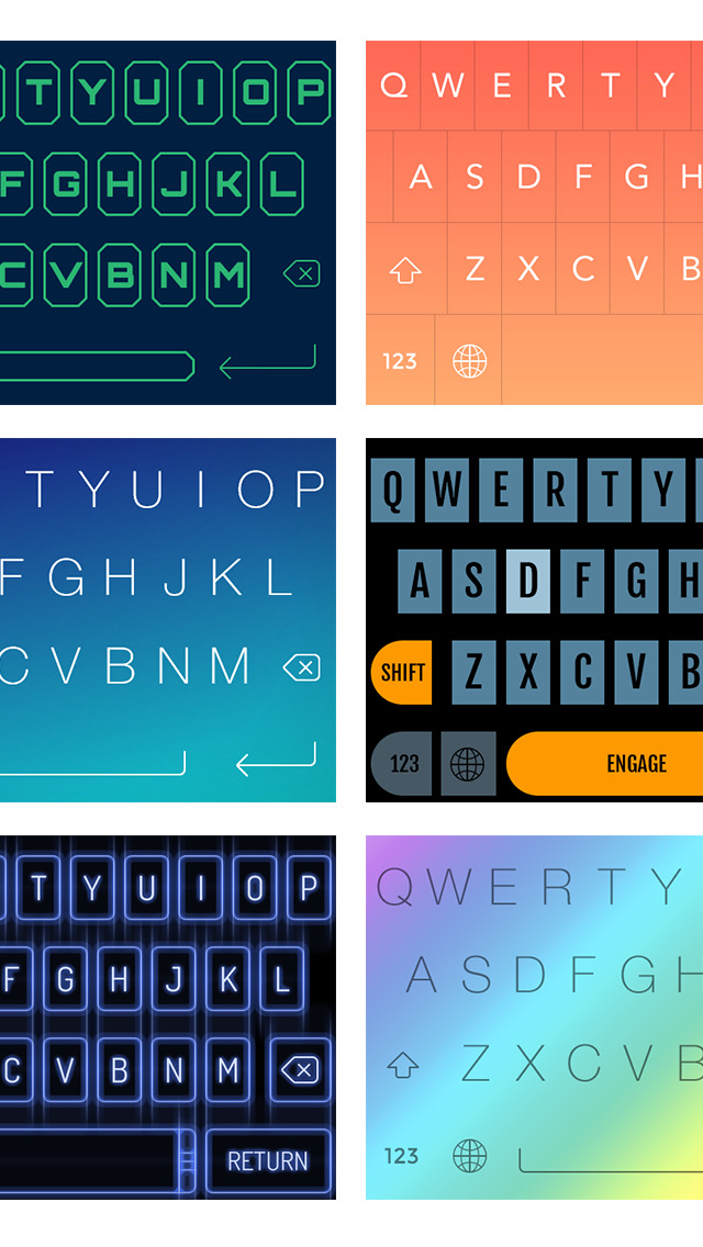App Shopper: FancyKeyboard for iOS 8 - customize your keyboard with ...