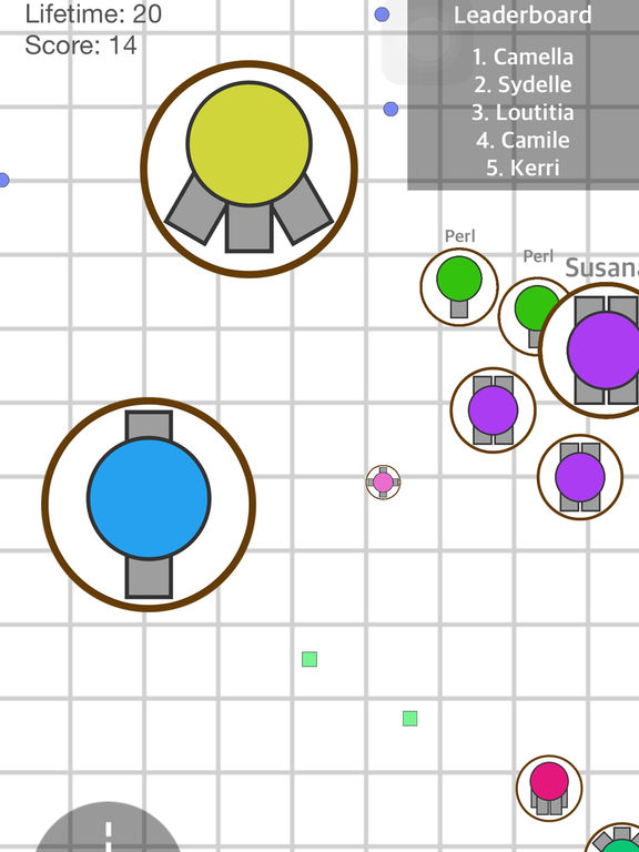 Battle.io Warrior Tank - War of slither balls for diep.io version Tips ...