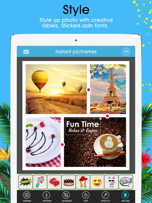 Instant pic frames photo editor pic collage maker - appPicker