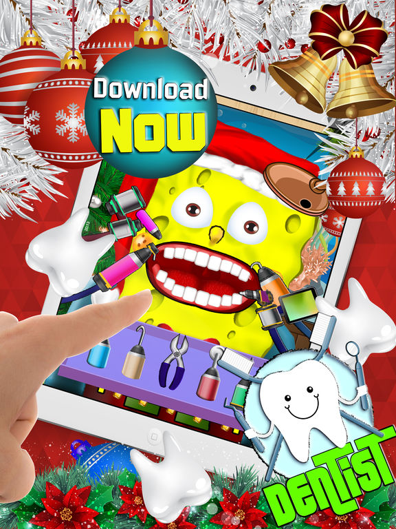 Chirstmas Dentist Game "for Spongebob Squarepants" | Apps | 148Apps